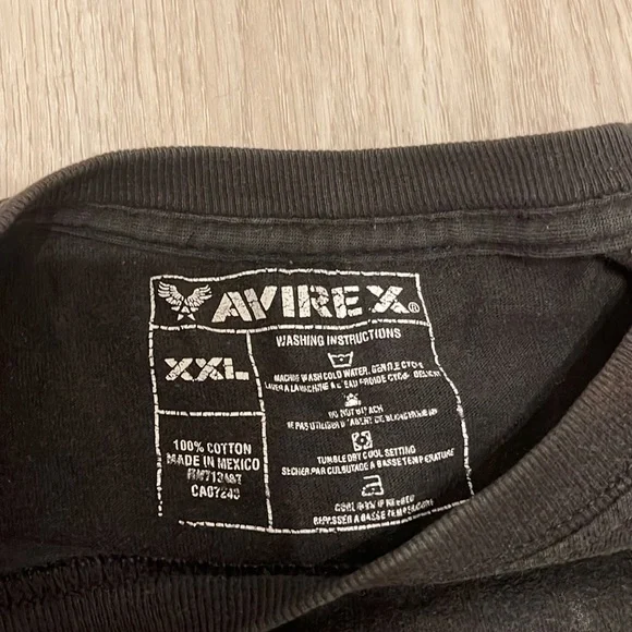 Avirex | Shirts | Avirex Skull Print Tee Black | Poshmark